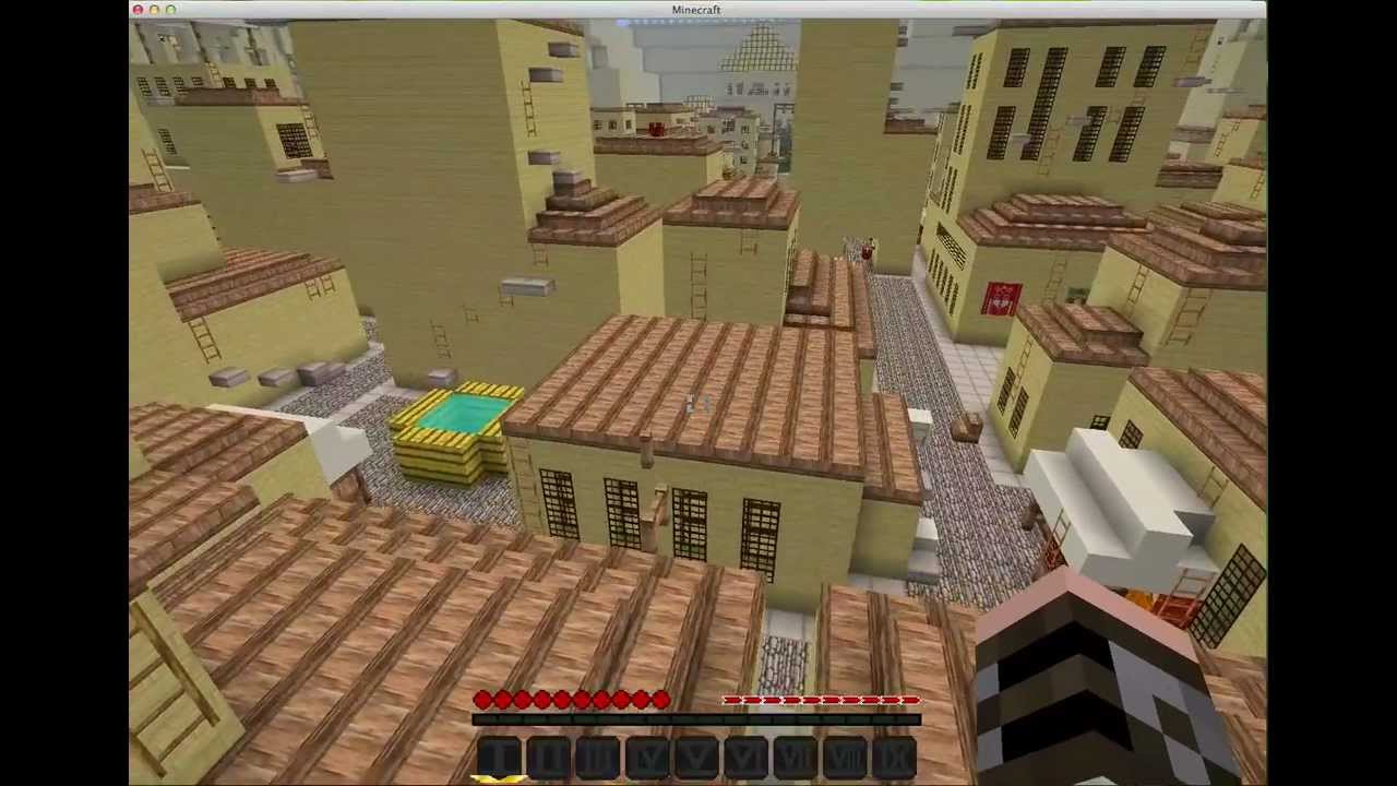 Minecraft Adventure Map- Assassin's Creep- Part 2 - YouTube