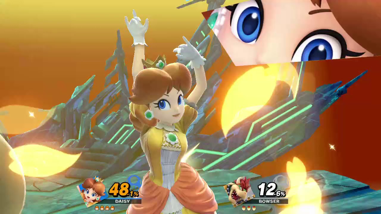 Super Smash Bros. Ultimate (Princess Daisy Vs. Bowser) - YouTube