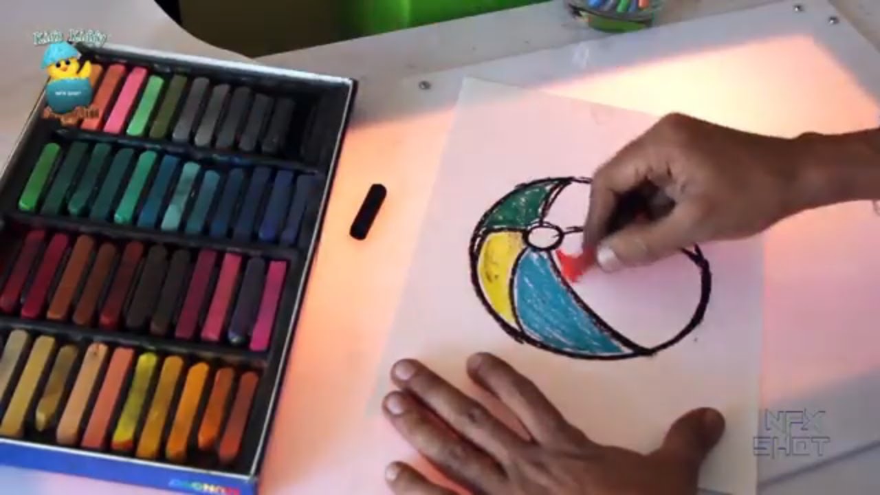 Learn How to draw Ball | Scribble for kids | Kids Kiddy - Videos for ...