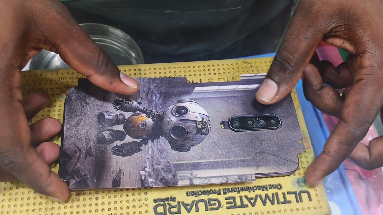 Poco X2 Back Sticker Installation#shorts#smartphone - YouTube