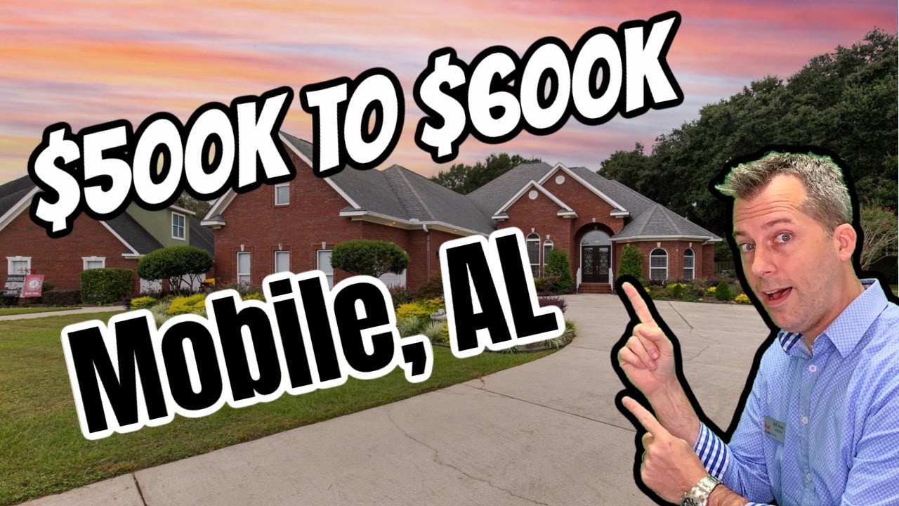 Here's what $500K to $600K can buy in Mobile Alabama! - YouTube