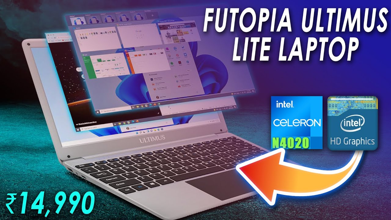 FUTOPIA Ultimus Lite Laptop Review In Hindi | Budget King Laptop In ...