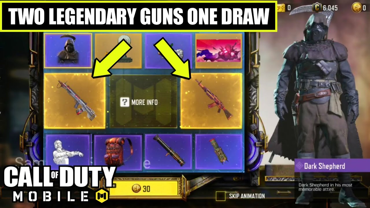 *NEW* Codm Deadly Duo Legendary Guns Lucky Draw - YouTube