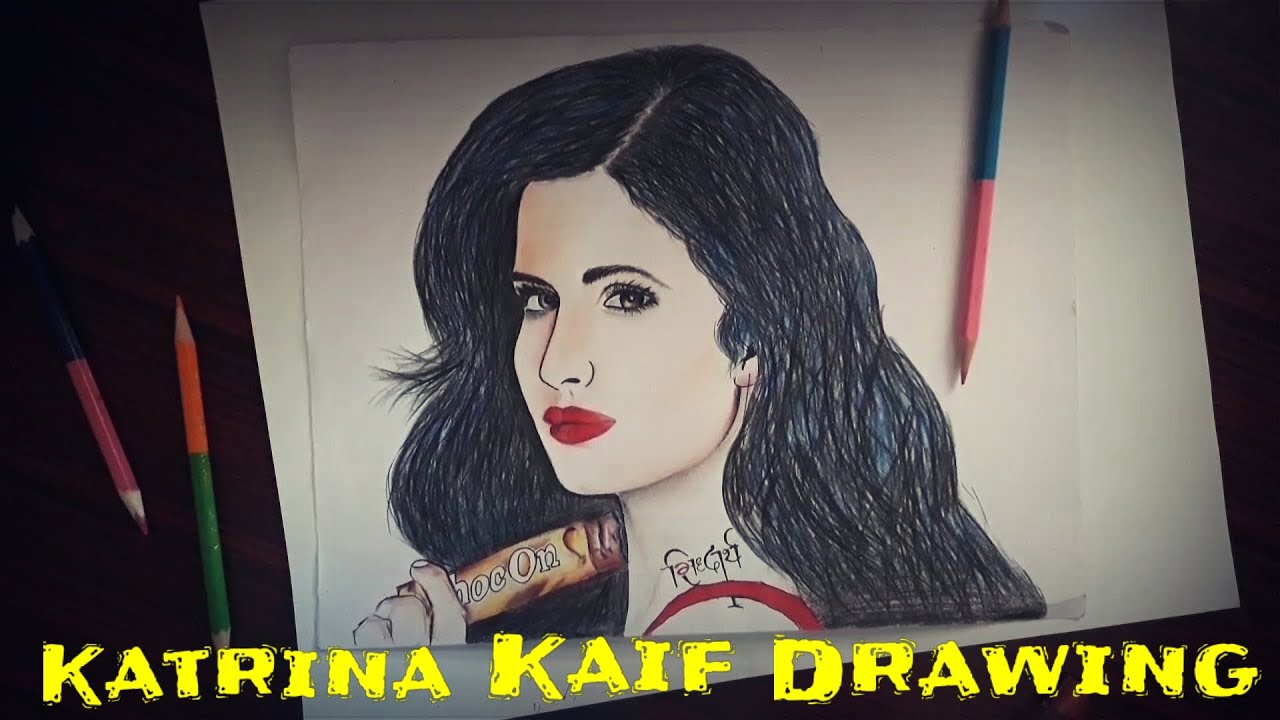 Katrina kaif drawing by siddharth kawreti | desi_kalakaar | # ...