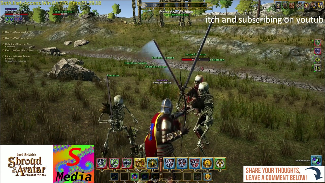 shroud of the avatar finding emotes and a trip to the tower of the ...