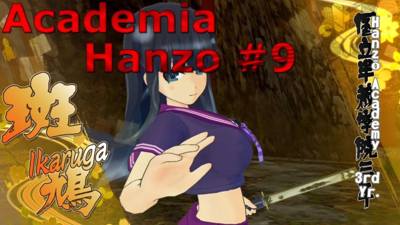 Senran Kagura Academia Hanzo #9 (Hanzo Academy) - YouTube