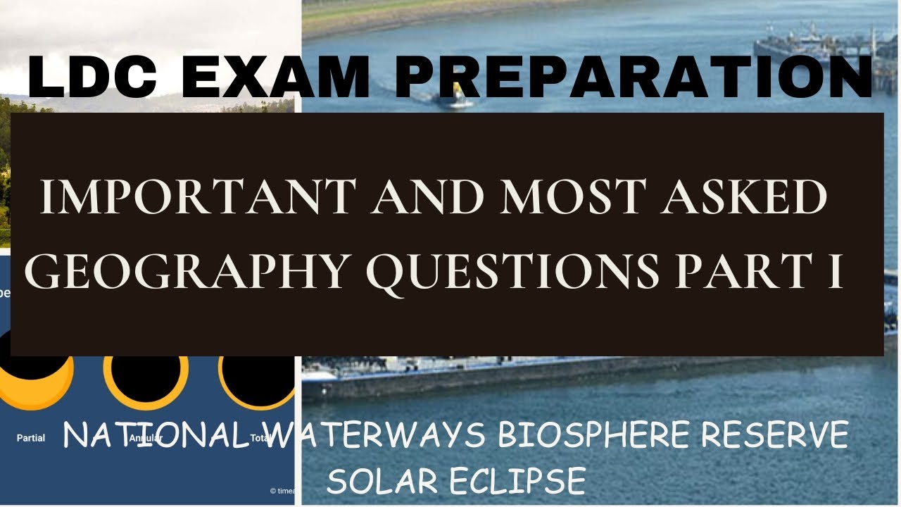 IMPORTANT AND MOST ASKED GEOGRAPHY QUESTIONS NATIONAL WATERWAYS ...