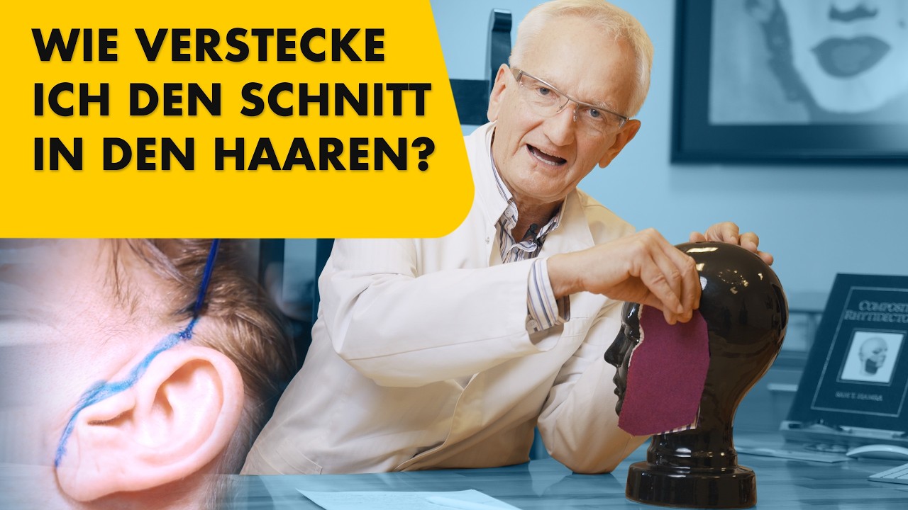 Welcher Schnitt beim Facelift ist der Richtige?! Haarlinie - YouTube