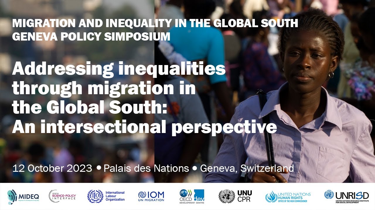 Addressing inequalities through migration in the Global South: An ...