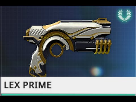 Warframe | Lex Prime (135.5 critical chance) - YouTube
