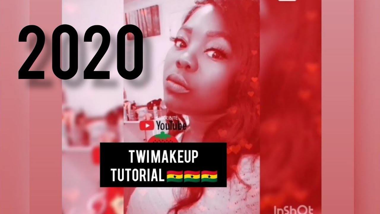 SIMPLE Make-up tutorial in Akan dialect - Twi 2020 - YouTube