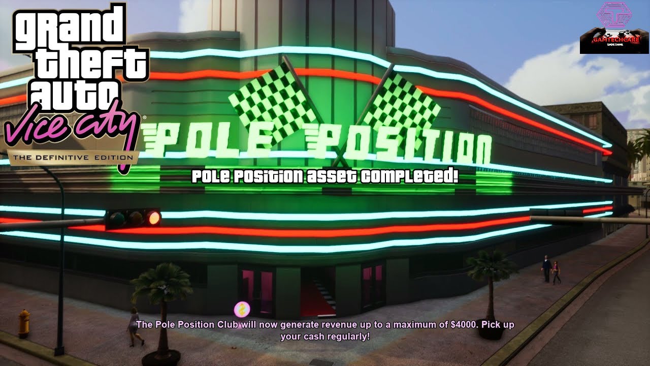 GTA VICE CITY | Spend 300$ | The Pole Position Club | Side Mission ...