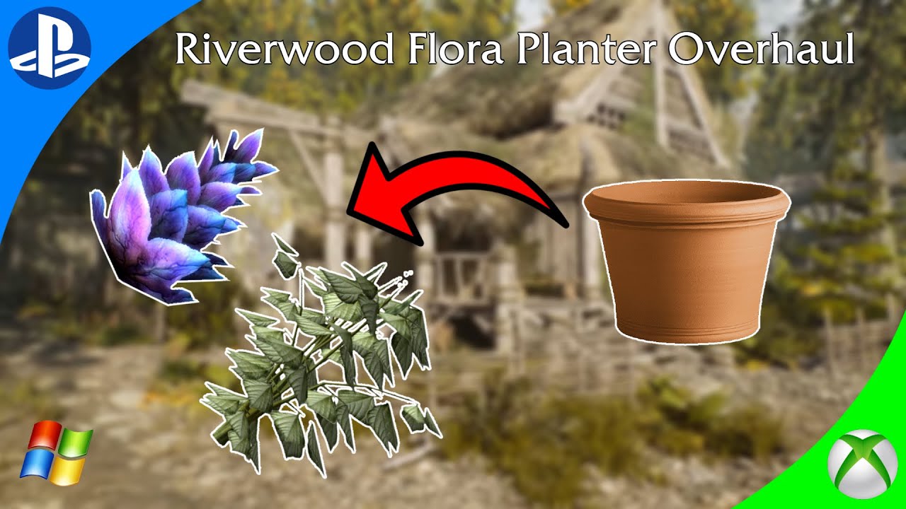 Skyrim Mod: Riverwood Flora Planter Overhaul (PC/PS4/XBOX1) - YouTube