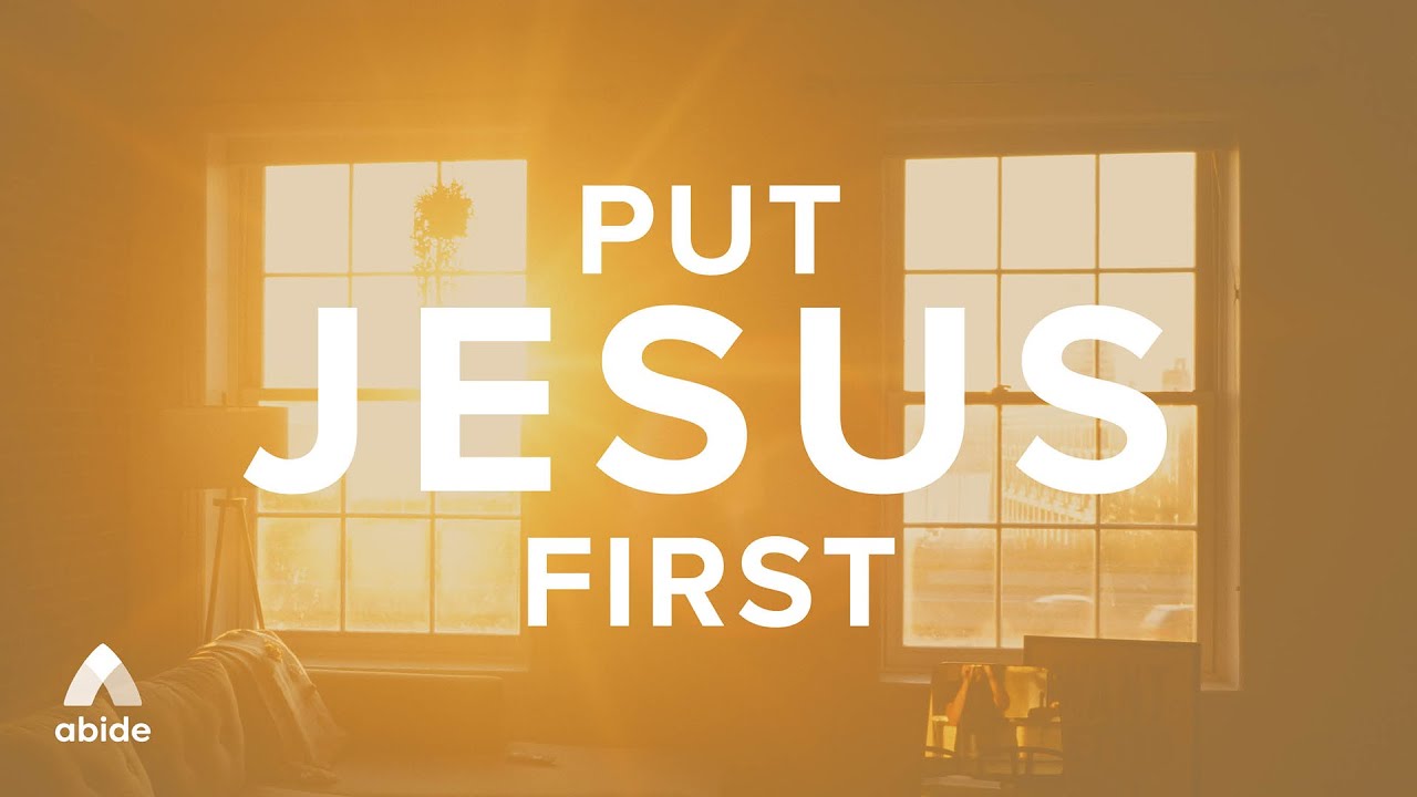 GIVE JESUS FIRST PLACE EVERYDAY! Motivational Video To Make Time For ...