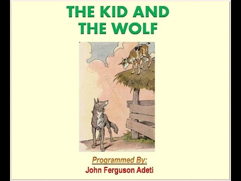 AESOP FABLES - THE KID AND THE WOLF - YouTube