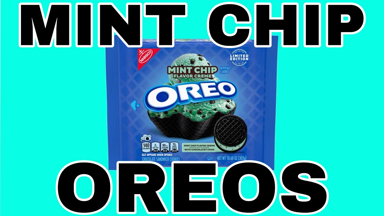 Mint chip Oreos Review - YouTube