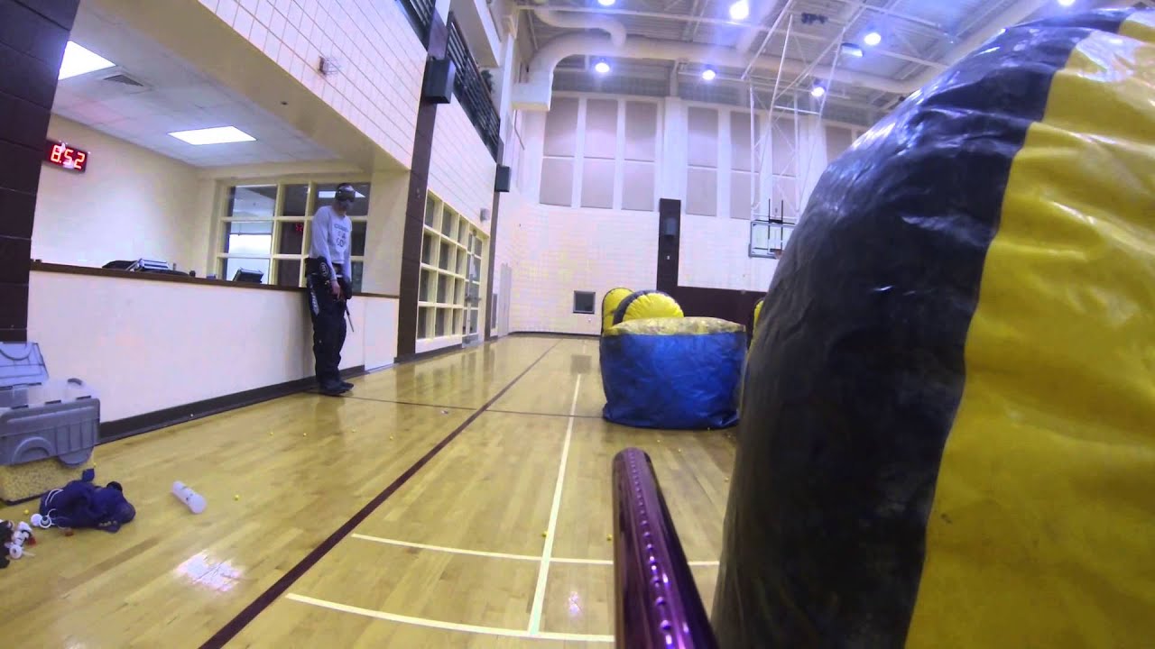 JMU Paintball Club Indoor Reball Raw Footage Dec 4th 2013 - YouTube