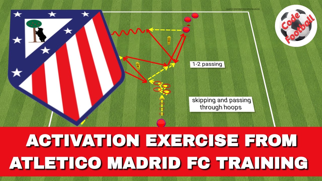 Activation exercise from Atletico Madrid FC training! - YouTube