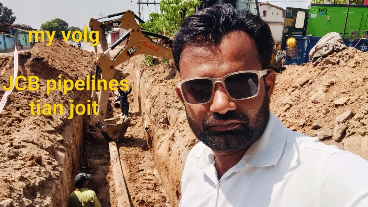 Havy pipelines tinpit #construction #adani #police #military #jcb # ...