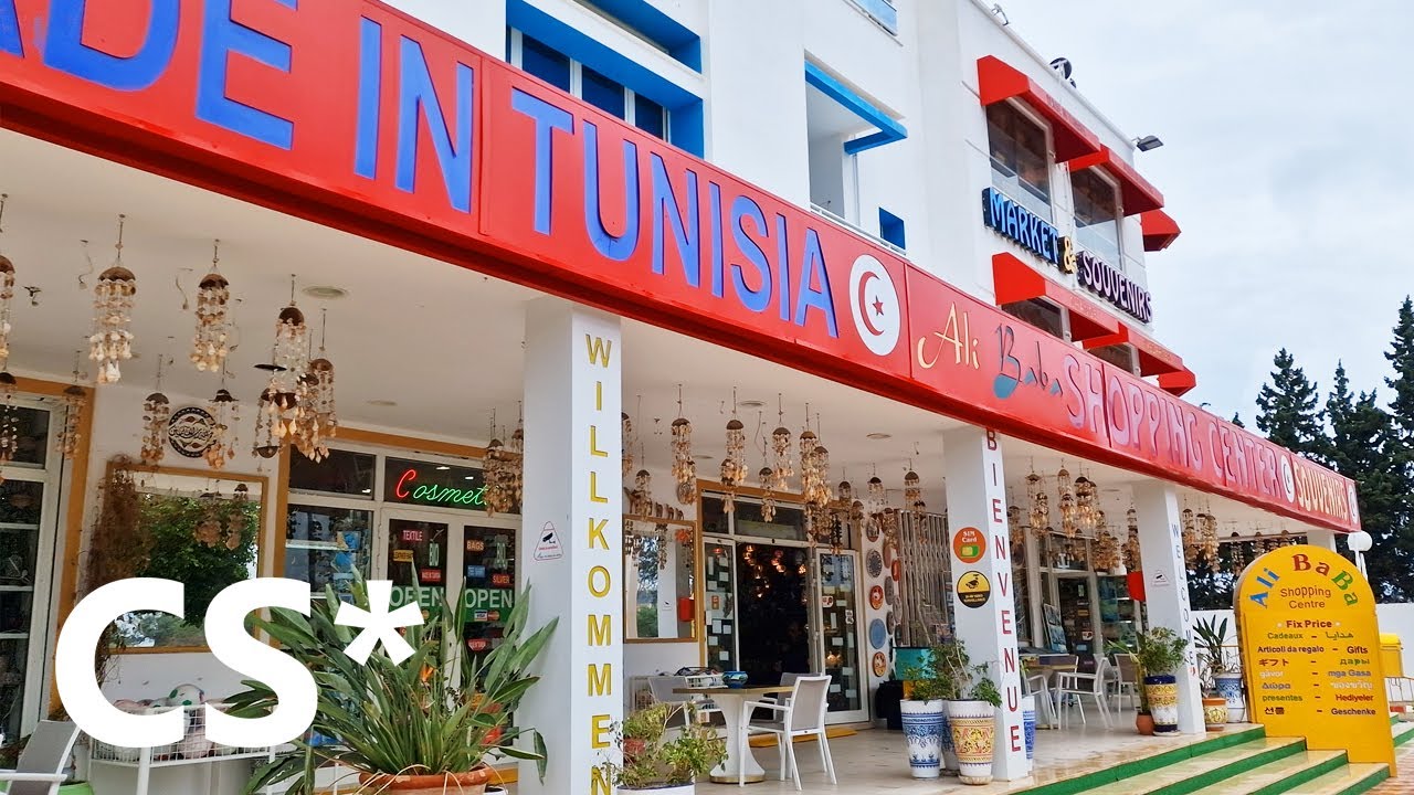 Souvenir shop - Ali Baba, Sousse, Tunisia - YouTube
