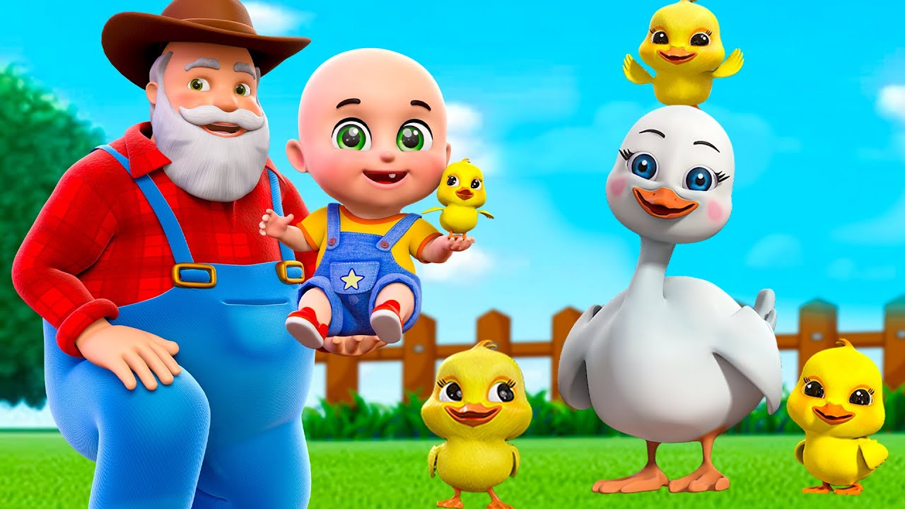 Old Macdonald Had A Farm | Wheels On The Bus & More | Nursery Rhymes ...