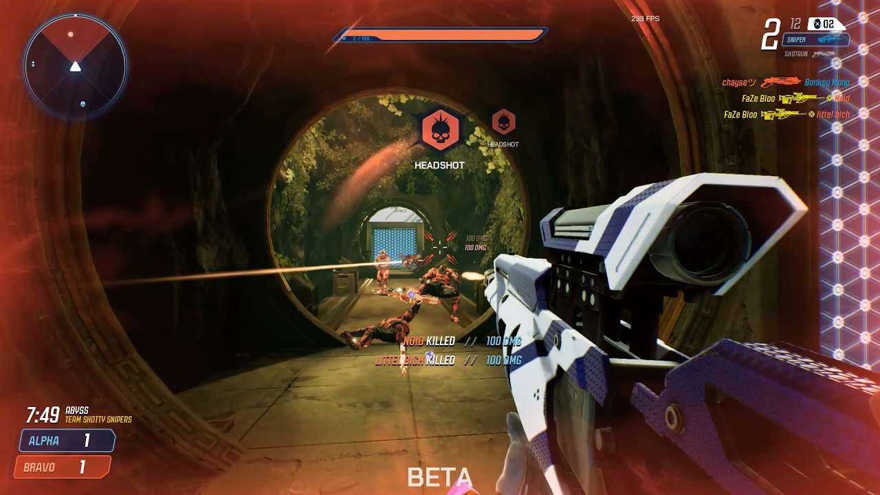 FaZe Bloo - A Splitgate Sniper Montage - YouTube