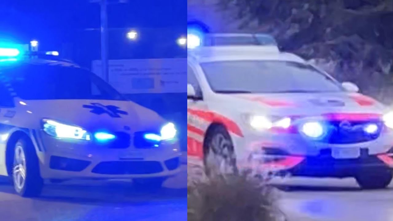 Vaud police + Nyon medic responding - YouTube