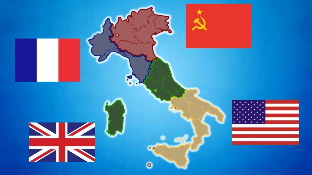Why was Italy not divided up after the war? - YouTube