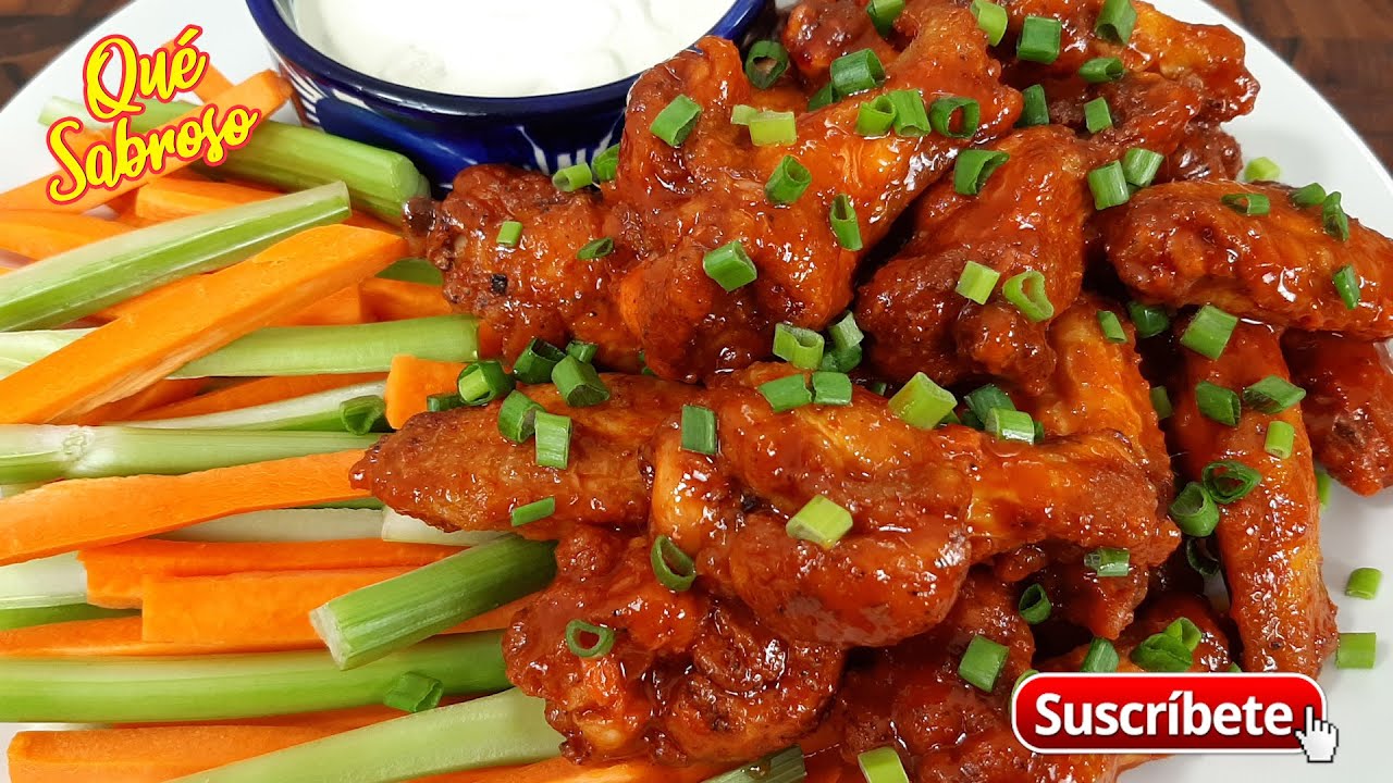 Buffalo Chicken Wings - Alitas Picantes estilo buffalo | Qué Sabroso ...