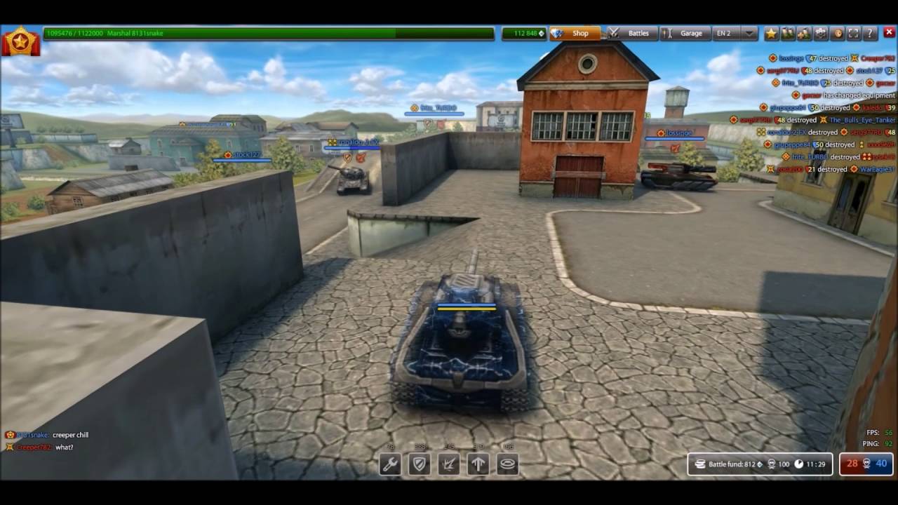Tanki Online ~ Fraps 99 ~ FPS Test w/ Max Settings - YouTube