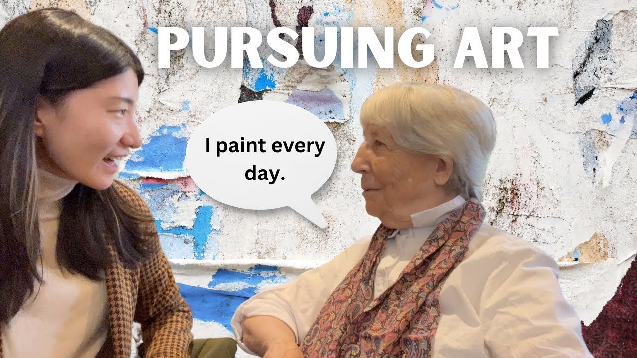 Pursuing Art at the Age of 87 (87岁追求艺术) - Comprehensible Chinese Story ...