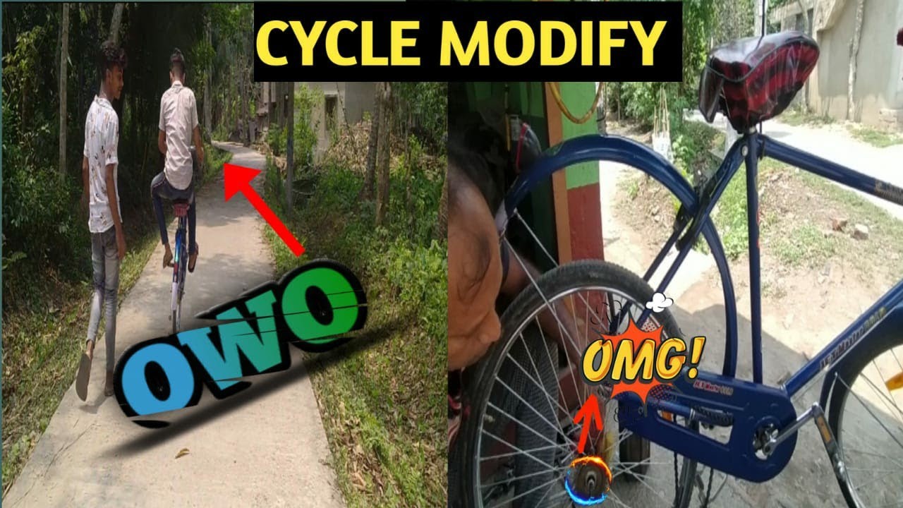 #1stvlog cycle modify full video. new tranding content cycle while and ...