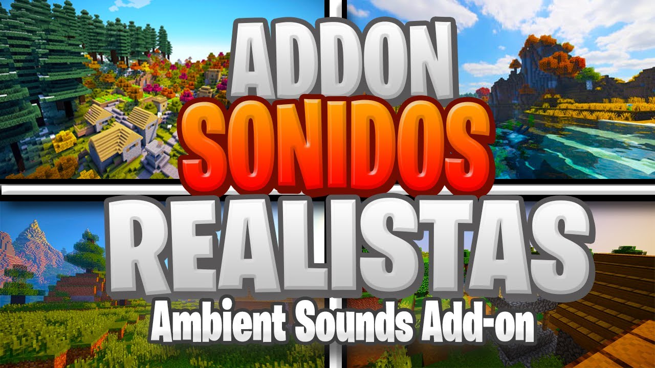 ADDON de SONIDOS AMBIENTALES para MINECRAFT PE 1.18 * Ambient Sounds ...