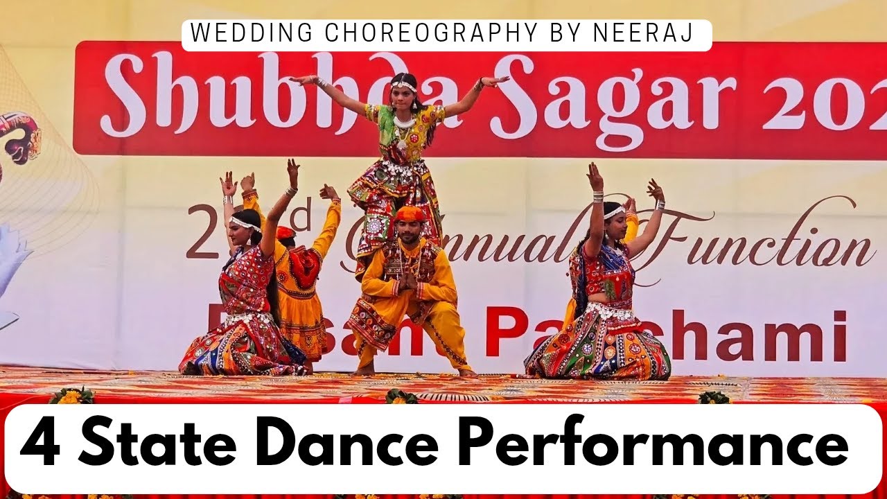 4 State Dance Performance || Annual day function || Wedding ...