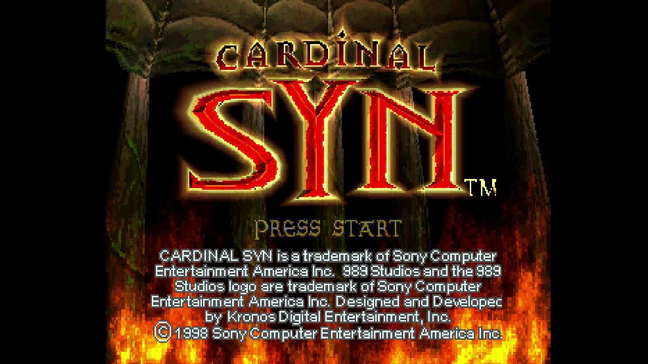 Cardinal Syn. [PlayStation - Kronos Digital, 989 Studios]. (1998 ...
