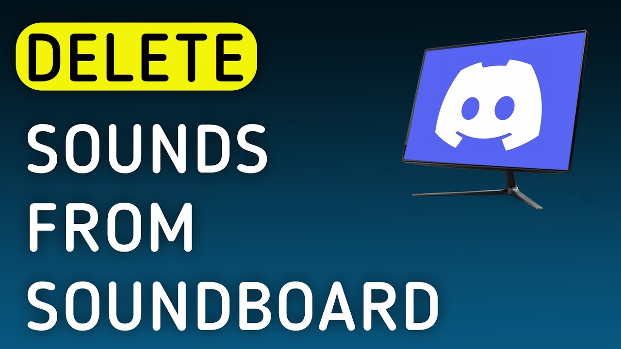 How To Delete Sounds From Discord Soundboard on PC (New Update) - YouTube