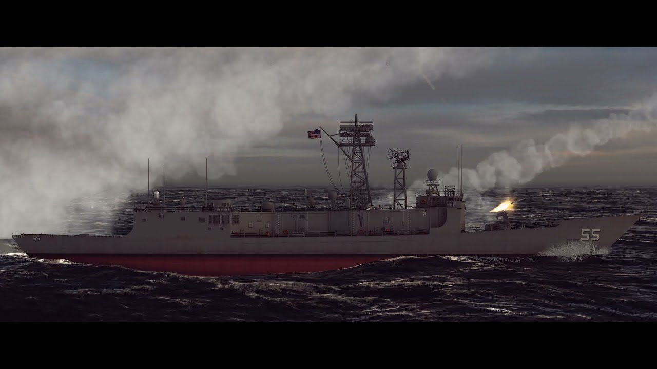 Close Call in Yellow Sea - Cold Waters with DotMod - YouTube