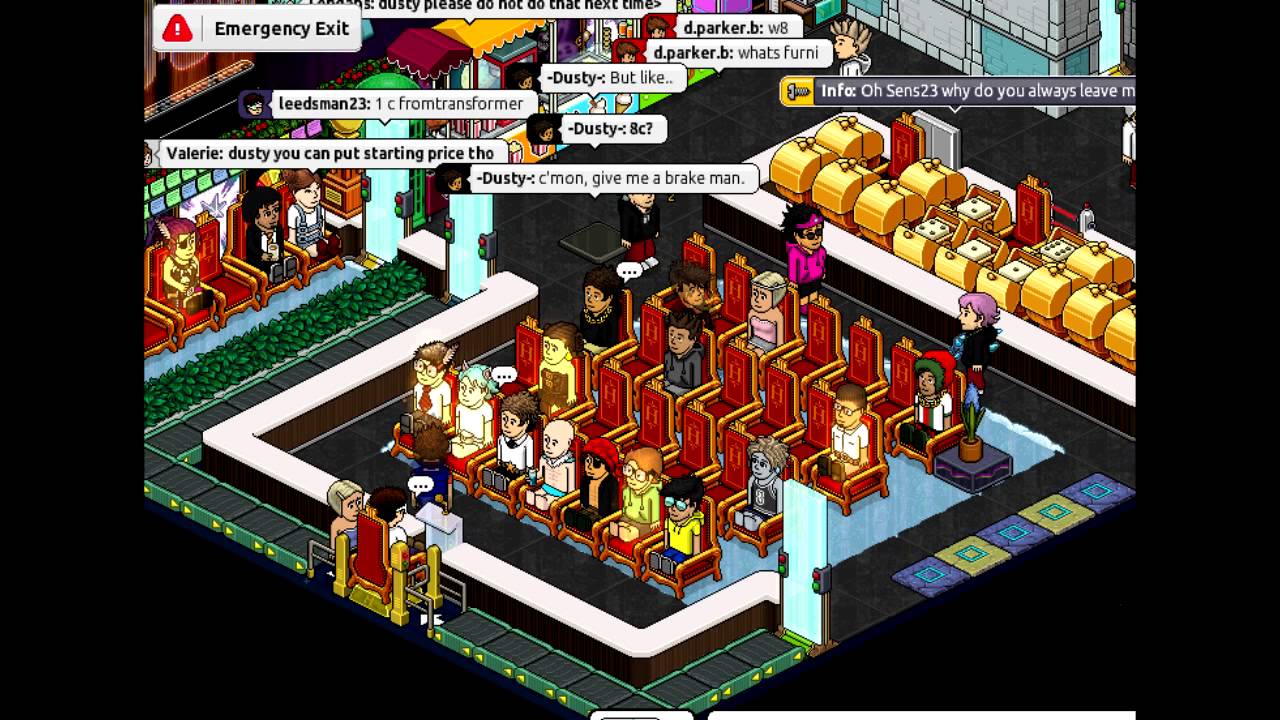 Habbo Hotel: How to Make Profit (Buying for Profit at Auction) - YouTube