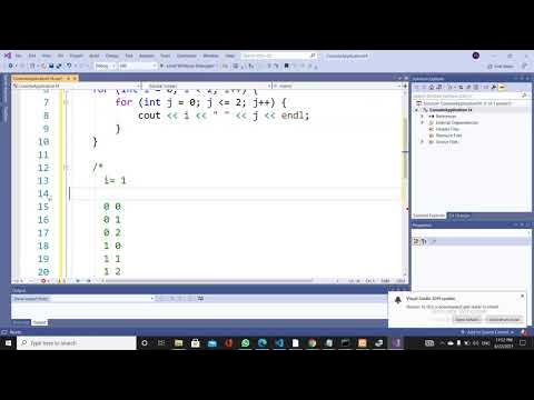 #23 c++ for beginner in arabic |nested loop - YouTube