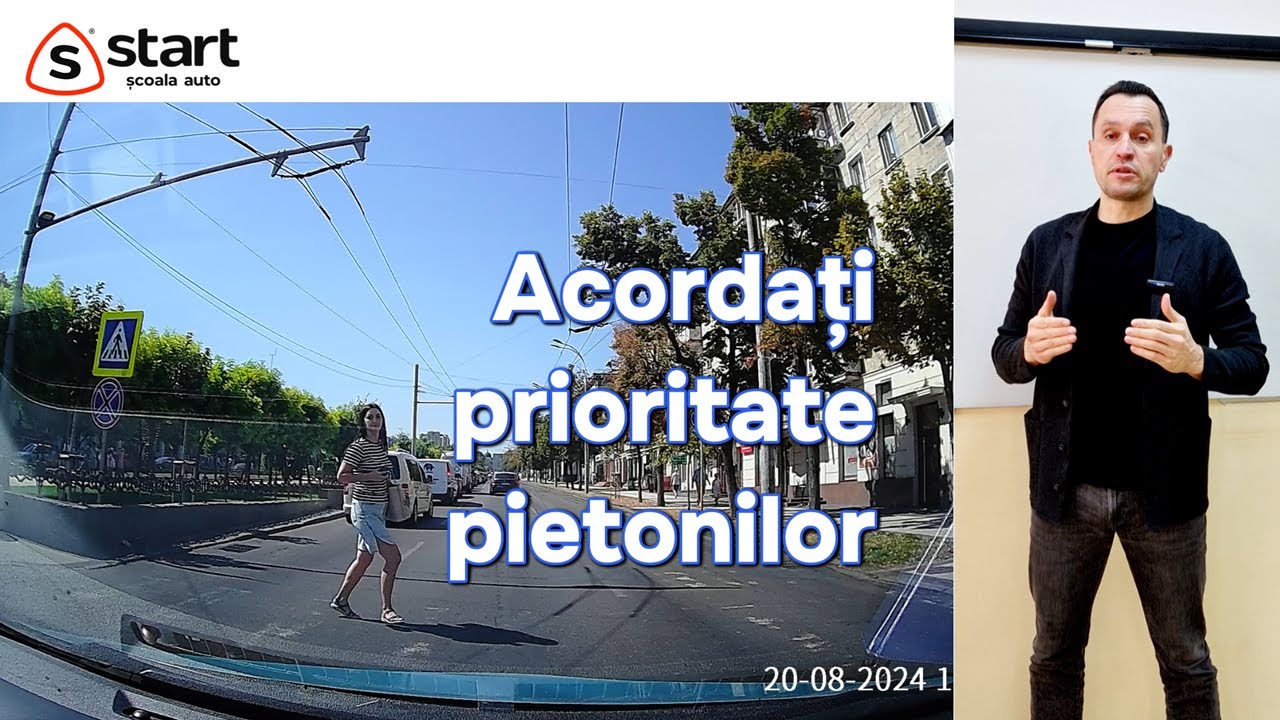 Acordați prioritate pietonilor! 🚘 - YouTube
