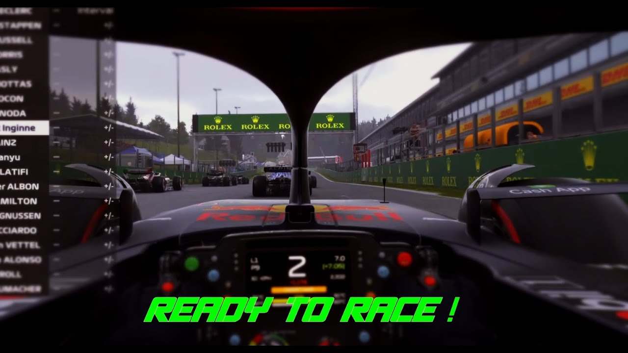 F1 Cockpit View Racing Only - YouTube