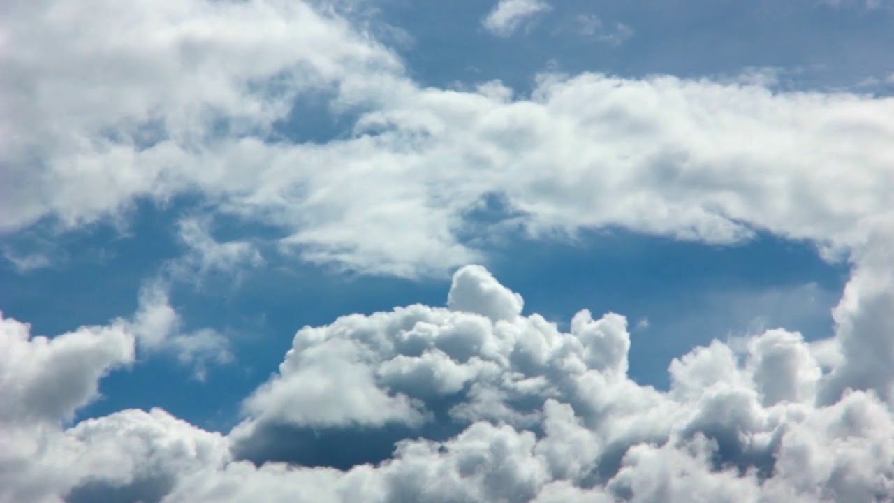 Clouds (1 hour long) with calm music for sleep, study and meditation ...