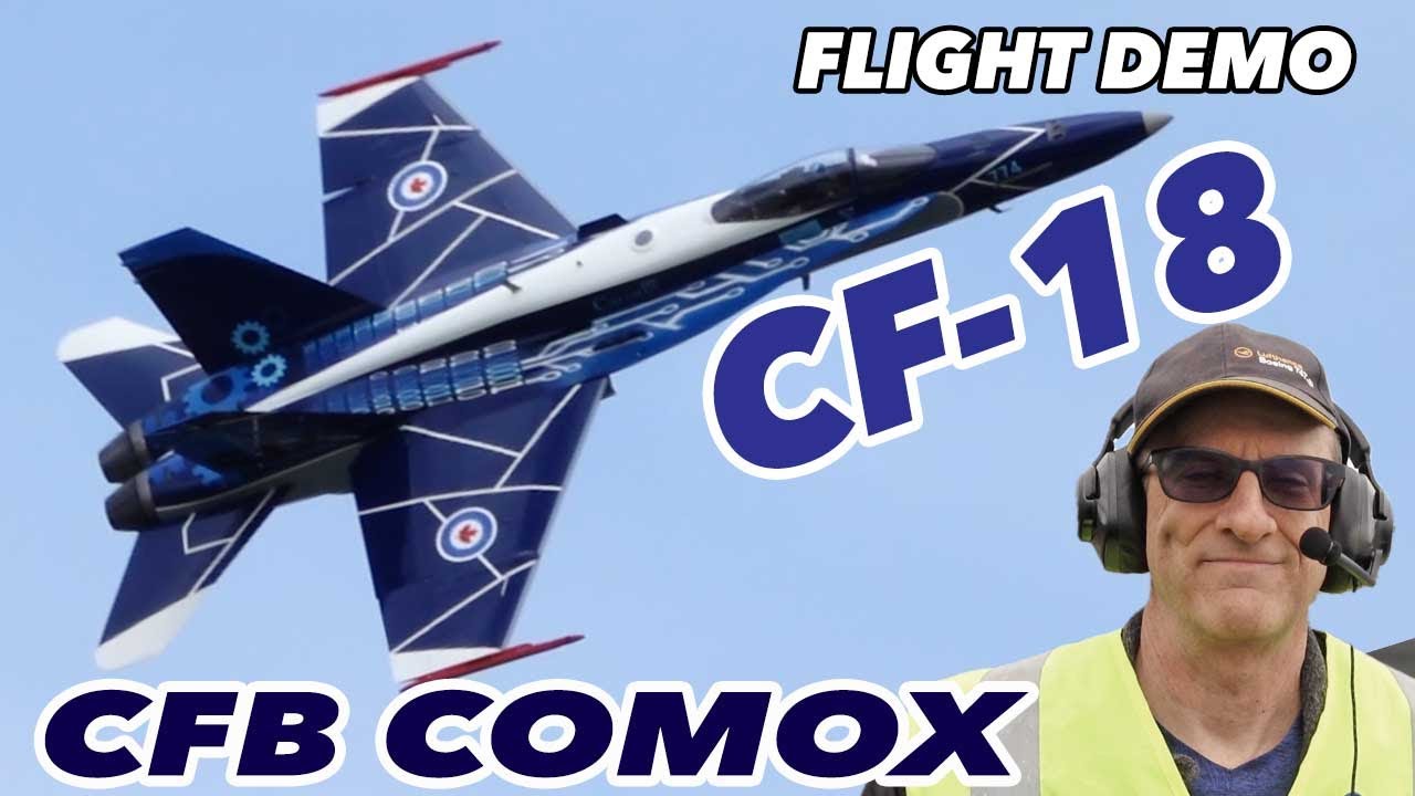 Thunderous Display! CF-18 Flight Demo CFB Comox Airshow May 2024 - YouTube
