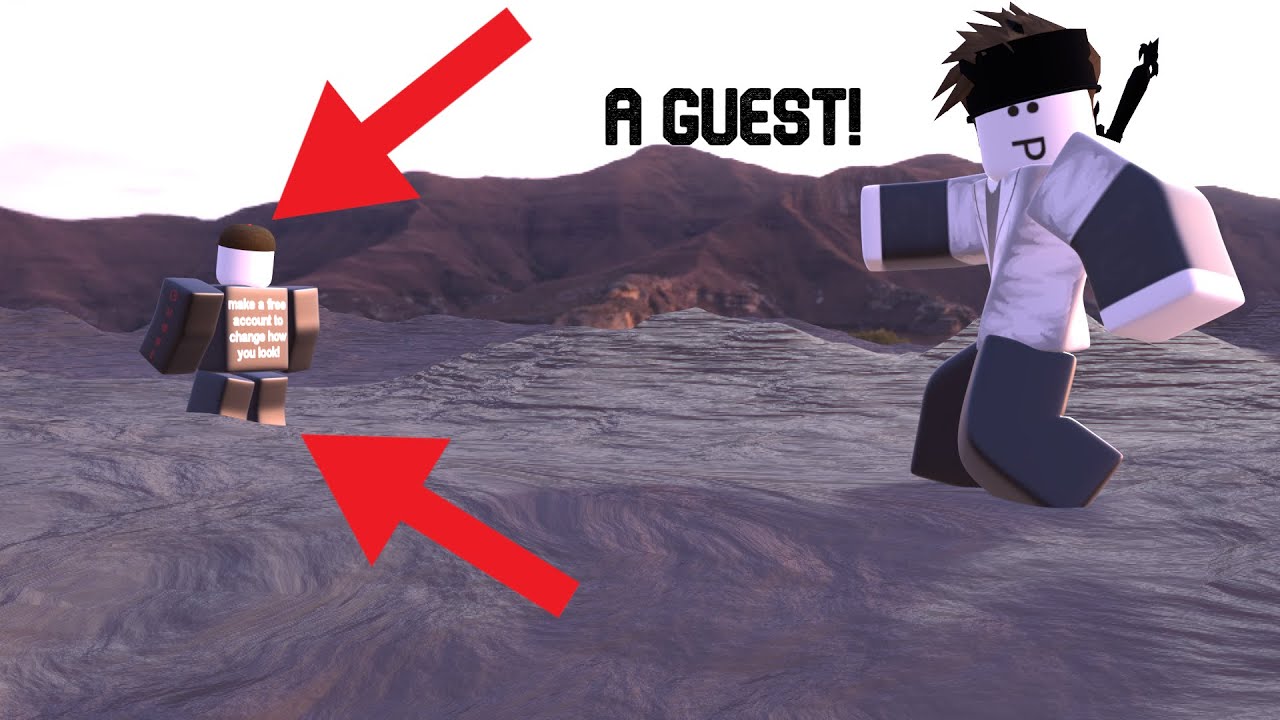 Top 5 Guests in Roblox - YouTube