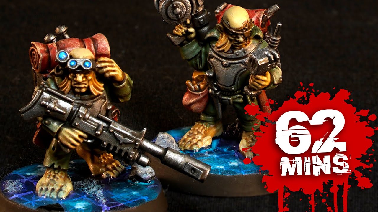 Speed painting Blackstone Fortress: Rein and Raus - YouTube
