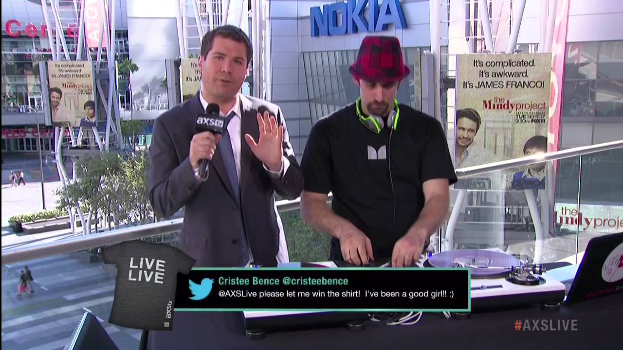 DJ Michael Basic on AXS Live 9-3-13 Segment 6 - YouTube