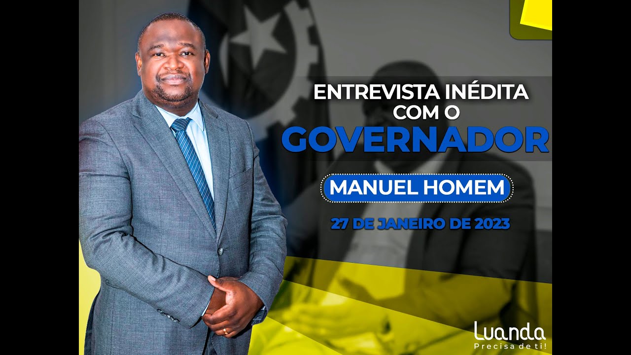 ENTREVISTA INÉDITA COM GOVERNADOR MANUEL HOMEM - YouTube