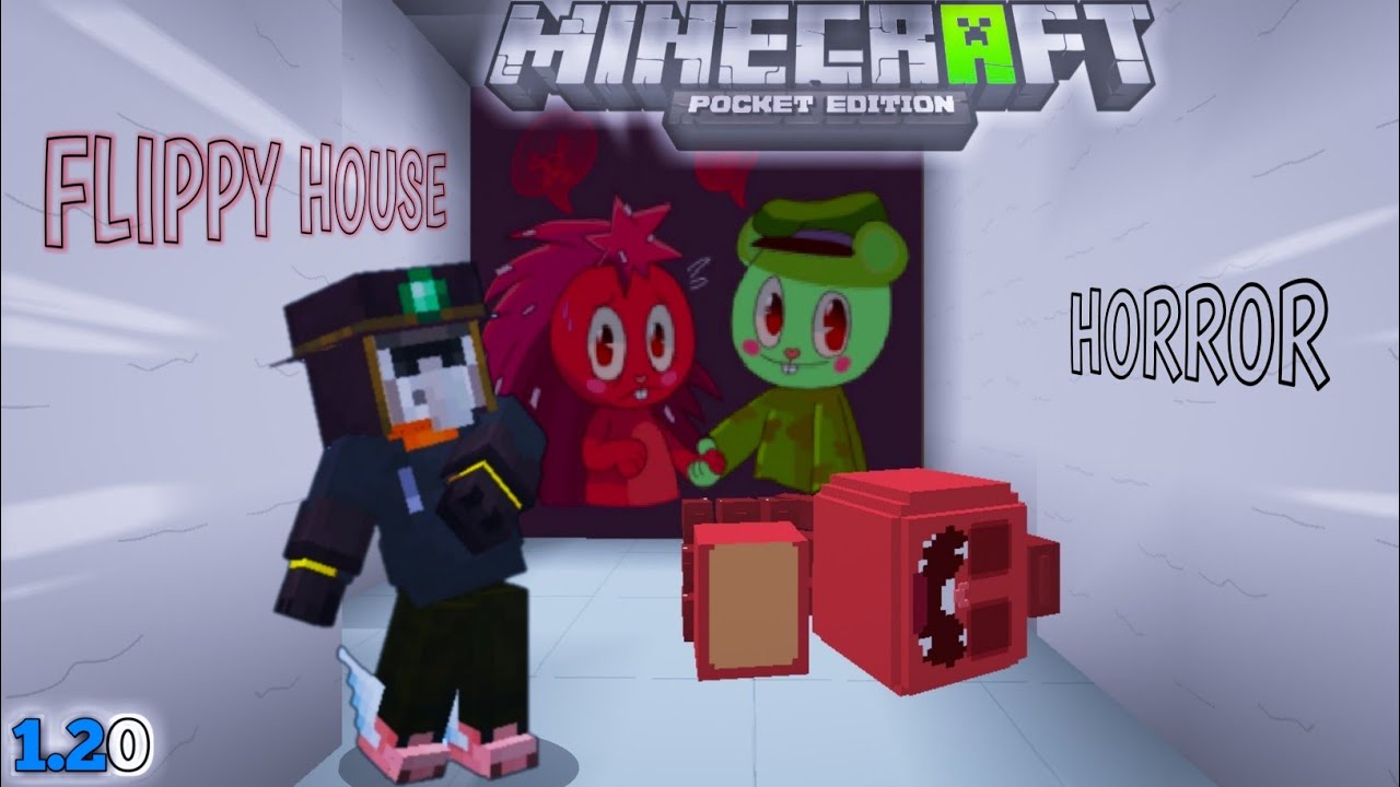 Flippy House Scary Gameplay In Minecraft | Minecraft Horror Maps - YouTube