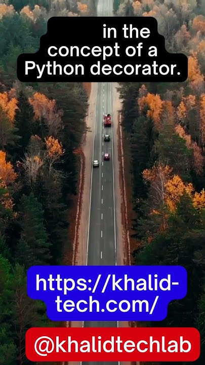 Explain the concept of a Python decorator. #shorts #youtubeshorts #viral #python # ...