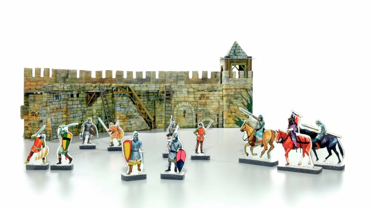 UMBUM - Puzzle 3D - Mur obronny - średniowieczne miasto - zabawki dla ...